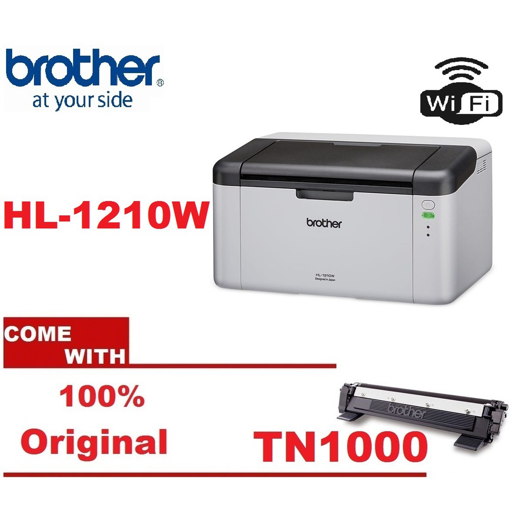 BROTHER HL-1210W WIFI MONO LASER PRINTER (PRINT ONLY) | Shopee Malaysia