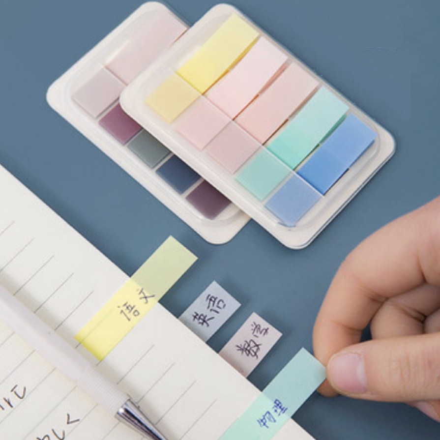 MEME 100 Sheets Flags Tabs Markers Paper Index Bookmark Sticky Notes ...