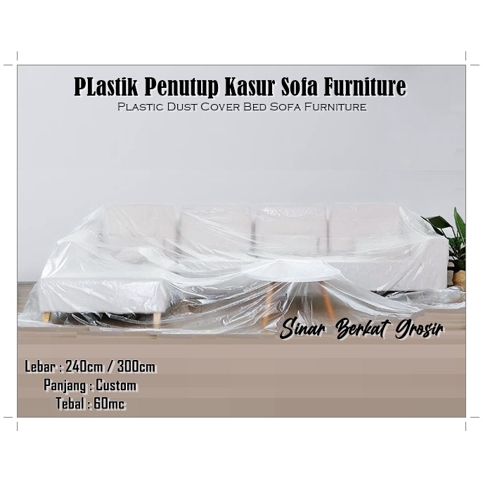 Transparent Plastic Dust Cover Sofa Furniture Spring Bed Mattress ...