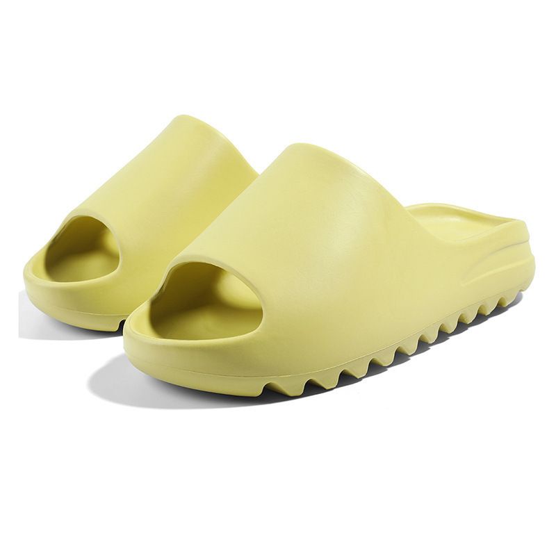 Puffy Sandals - Lime (slide Sandals) | Shopee Malaysia