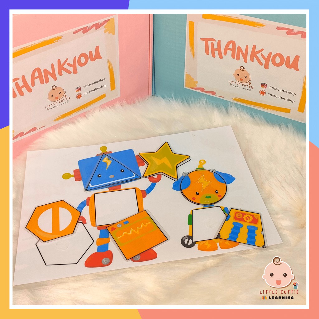 [ReadyStock] Bentuk Shape Recognition Robot Shape Sorting ...