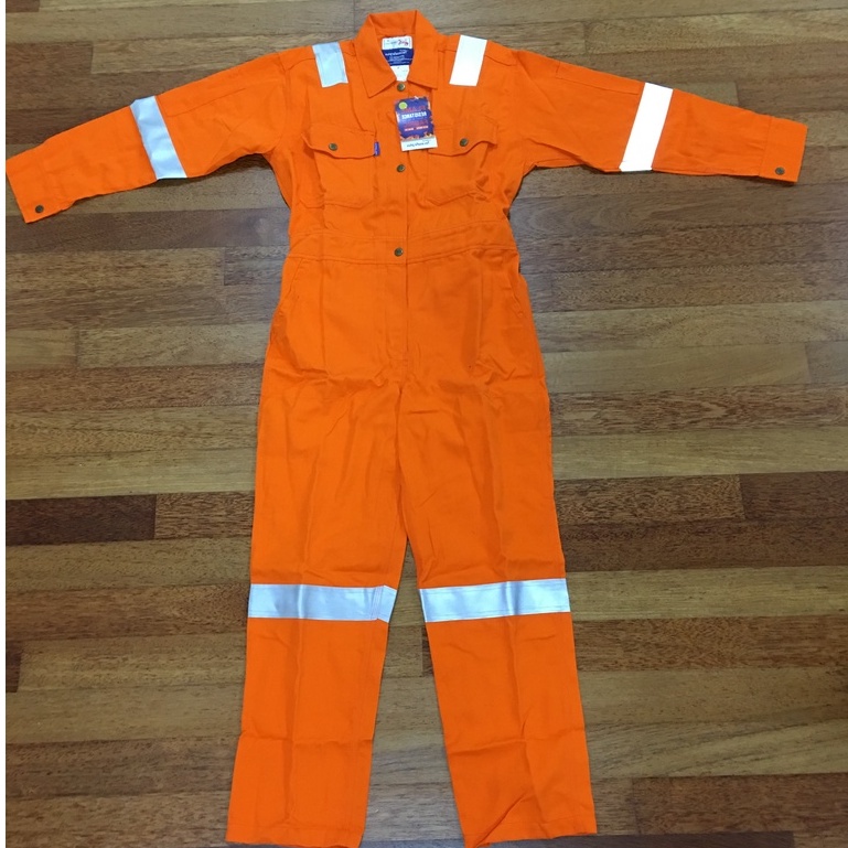 Tecasafe Plus 700 Fire Retardant Coverall FRC | Shopee Malaysia
