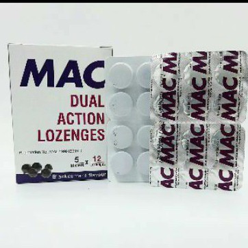 MAC DUAL ACTION LOZENGES (EXP :10/2021) | Shopee Malaysia