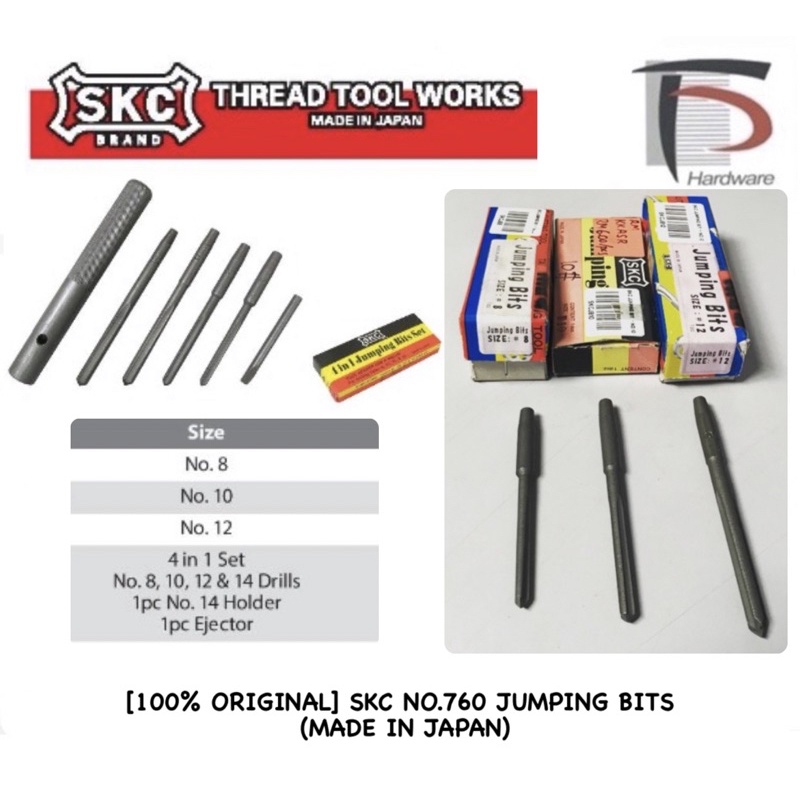 [100% ORIGINAL] SKC NO.760 JUMPING BITS (MADE IN JAPAN) | Shopee Malaysia