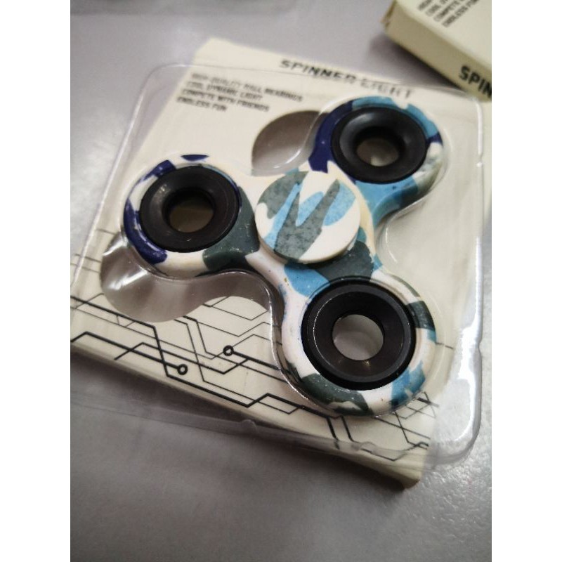 360 Degree Fidget Spinner Tri-Spinner Gadget (Ready Stock) | Shopee ...