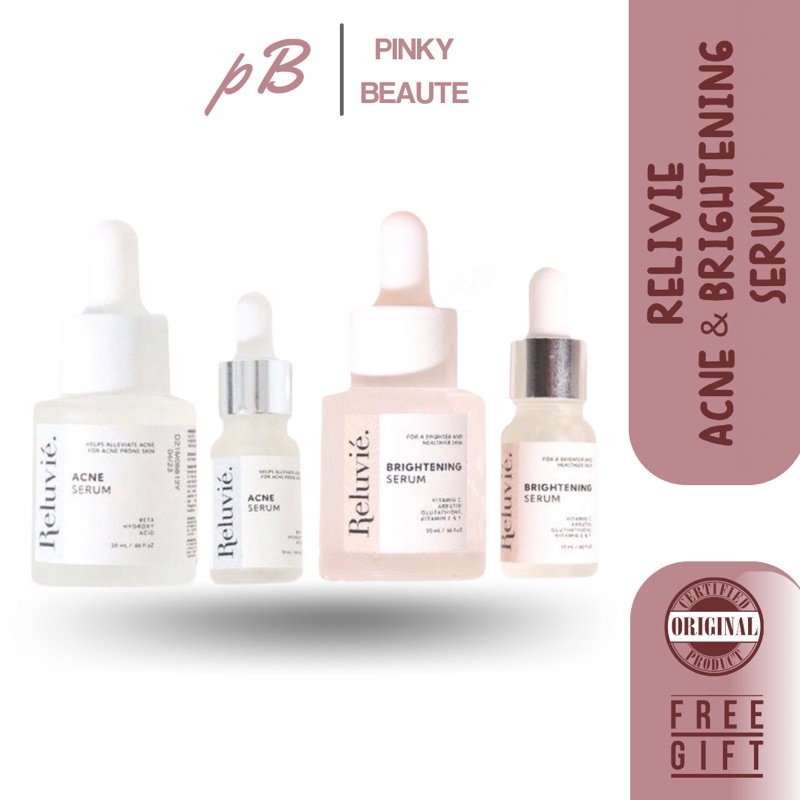 [RES. [Official] Reluvie ACNE SERUM/RELUVIE BRIGHTENING SERUM/RELUVIE ...