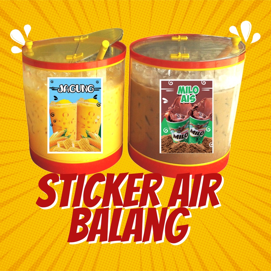 STICKER AIR BALANG, STICKERJUS AIR, STICKER AIR, STICKER JUS, STICKER ...