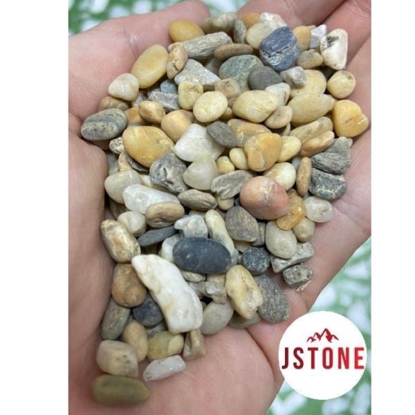 1KG Pebble Gardening Decor Stone Batu Kacang Sungai Batu Hiasan ...