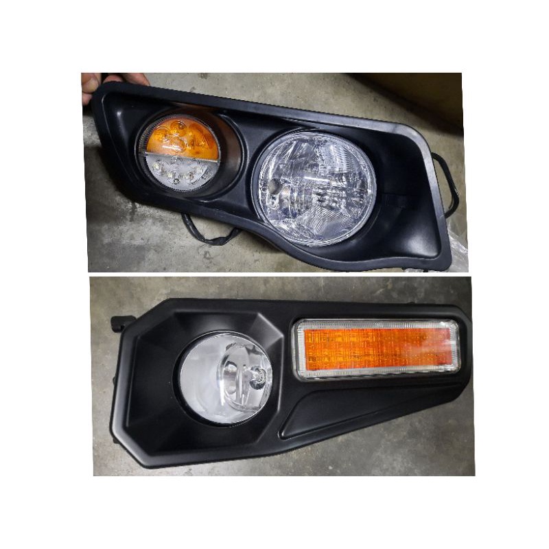 MCC, PIAK JUNGLE front bull bar Original fog lamp, signal & plastic ...