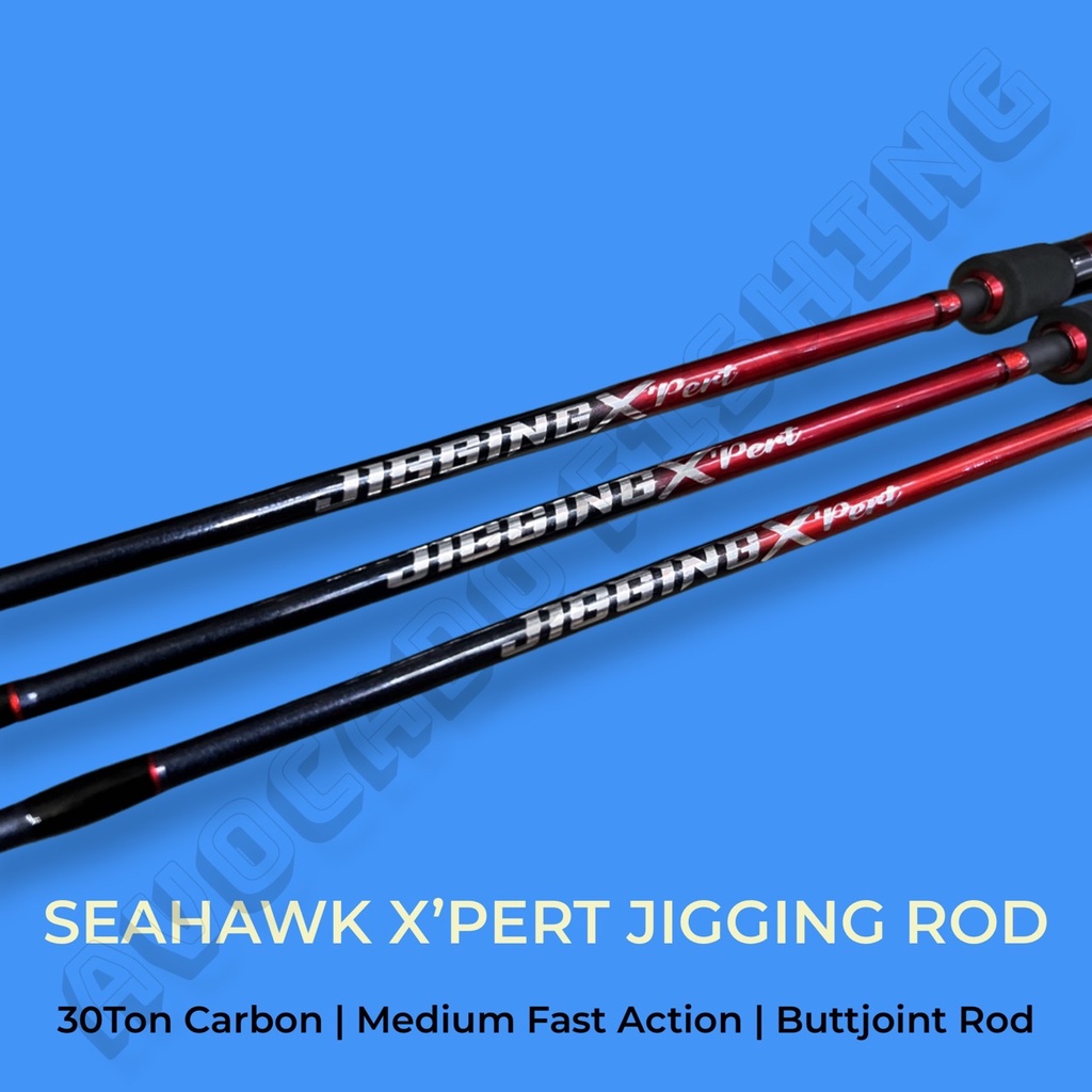 SEAHAWK XPERT / Light / Slow Jigging Rod | Shopee Malaysia