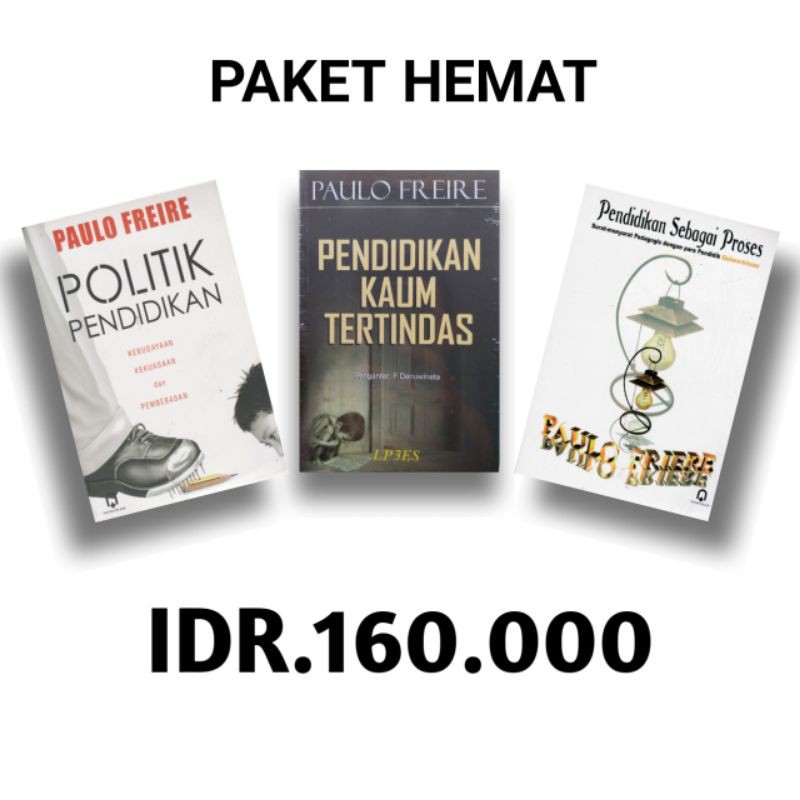 Paulo Freire Ori Book Package | Shopee Malaysia