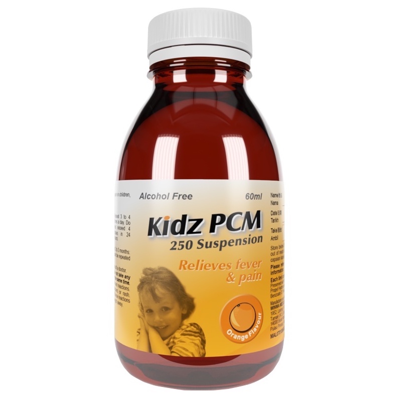 Kidz PCM 250 Suspension Orange (100ml) | Shopee Malaysia