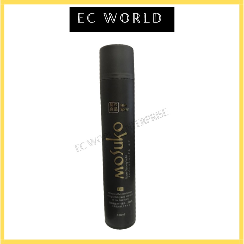 MOSUKO HAIR SPRAY 420ML - EXTRA HOLD (READY STOCK) | Shopee Malaysia