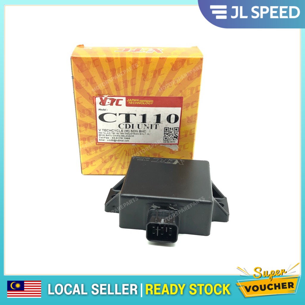 [MALAYSIA READY STOCK] JL SPEED MODENAS CT110 CT 110 CDI UNIT STANDARD ...