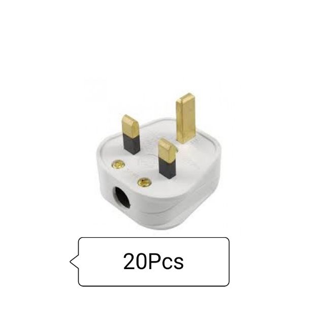 13A 3 pin plug top 20pcs | Shopee Malaysia