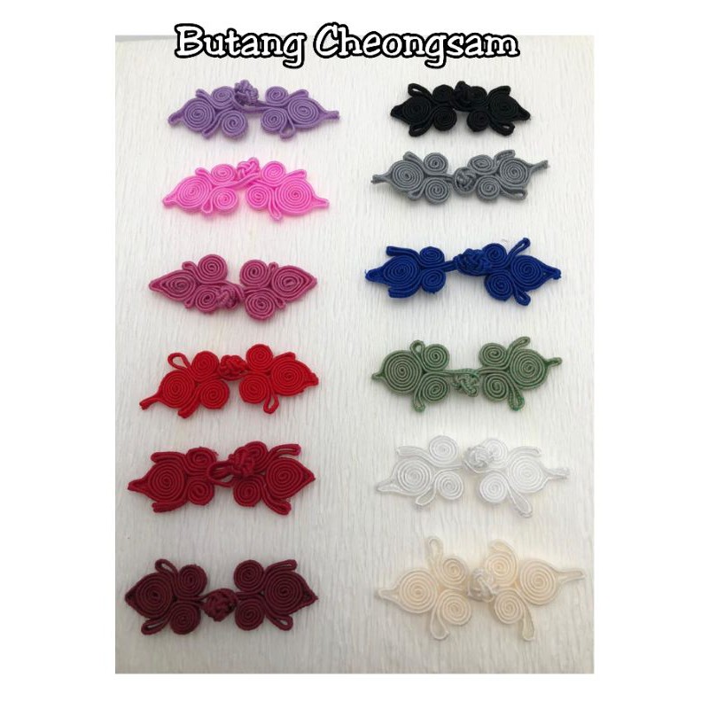 Butang Cheongsam 1pcs (12 color) | Shopee Malaysia
