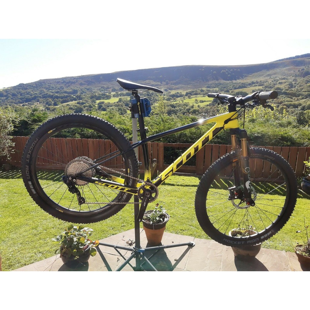 Scott Scale 700 Pro-Small-Carbon Frame wheels handlebar XT di2 iCTD Fox ...