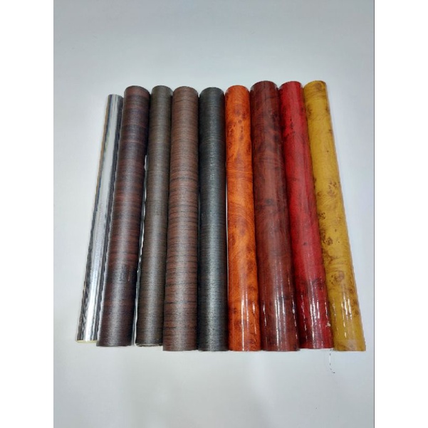 1ROLL 300MM*1000MM Car Vinyl Sticker Wood Film Grain High Glossy Film ...