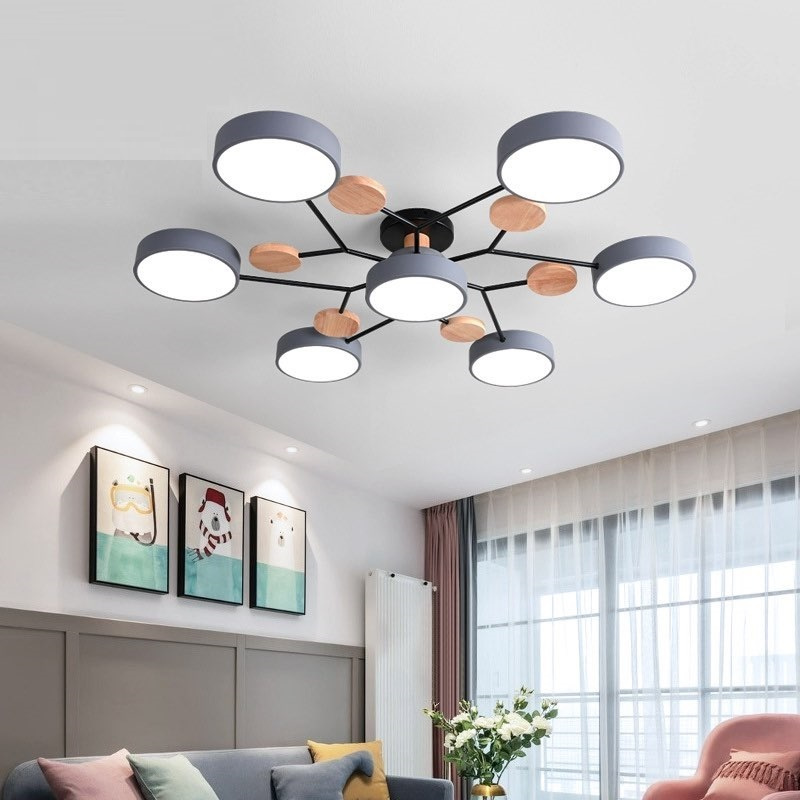 Modern Nordic LED Ceiling Light Ceiling Lamp Lampu Hiasan Lampu LED ...