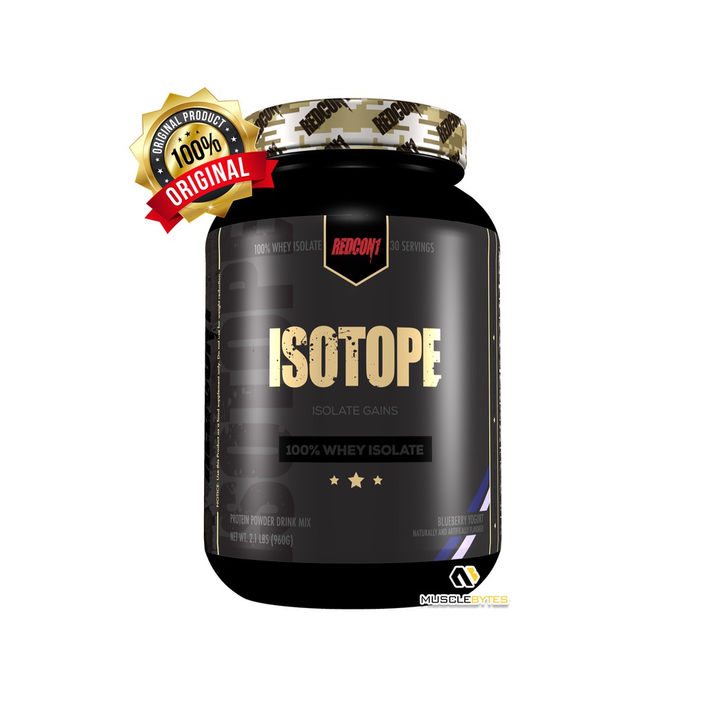 RedCon1 - Isotope 100% Whey Protein Isolate [5LBS / 69 Servings] [RC1 ...