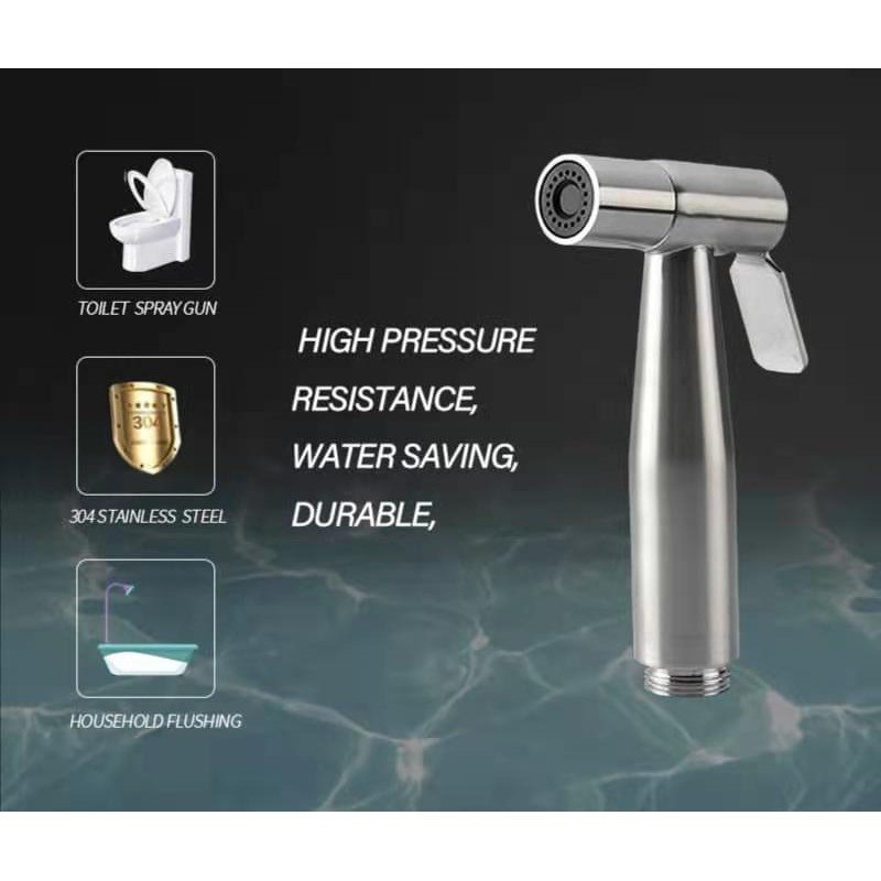 Stainless Steel sus 304 spray Hand Bidet only | Shopee Malaysia