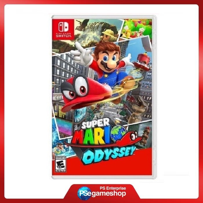 Nintendo switch Super Mario Odyssey /English - 2 compatible switches ...