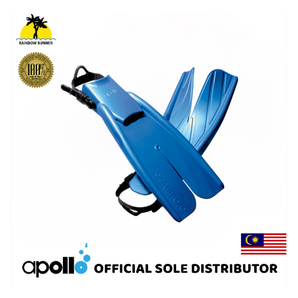 Apollo Bio Fins Pro (Rubber Strap) | Shopee Malaysia