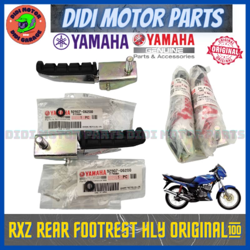 DIDI MOTORPARTS，Rxz Rear Foot Rest Original HLY💯💯 Belakang Stand Rxz ...