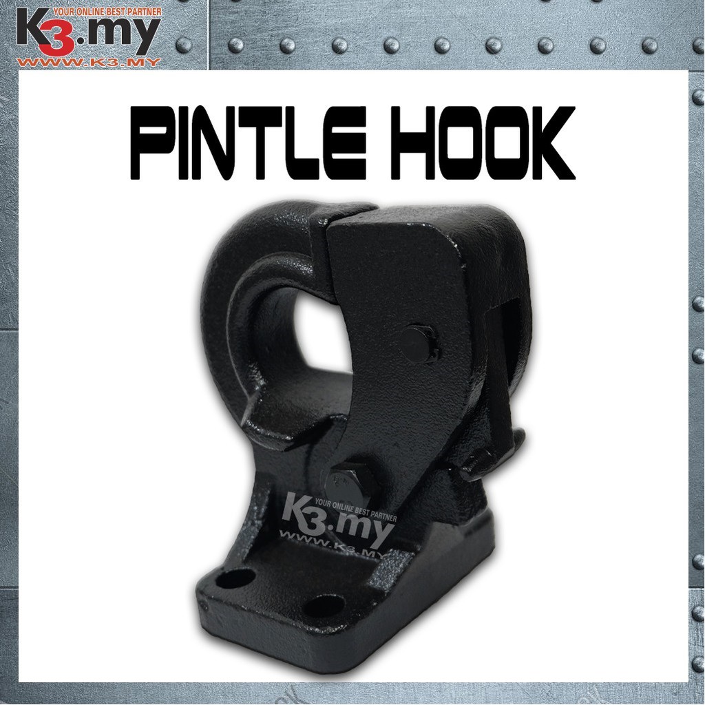 Pintle Hook 4x4 Rear Bumper Towing Hook (Black Color) | Shopee Malaysia