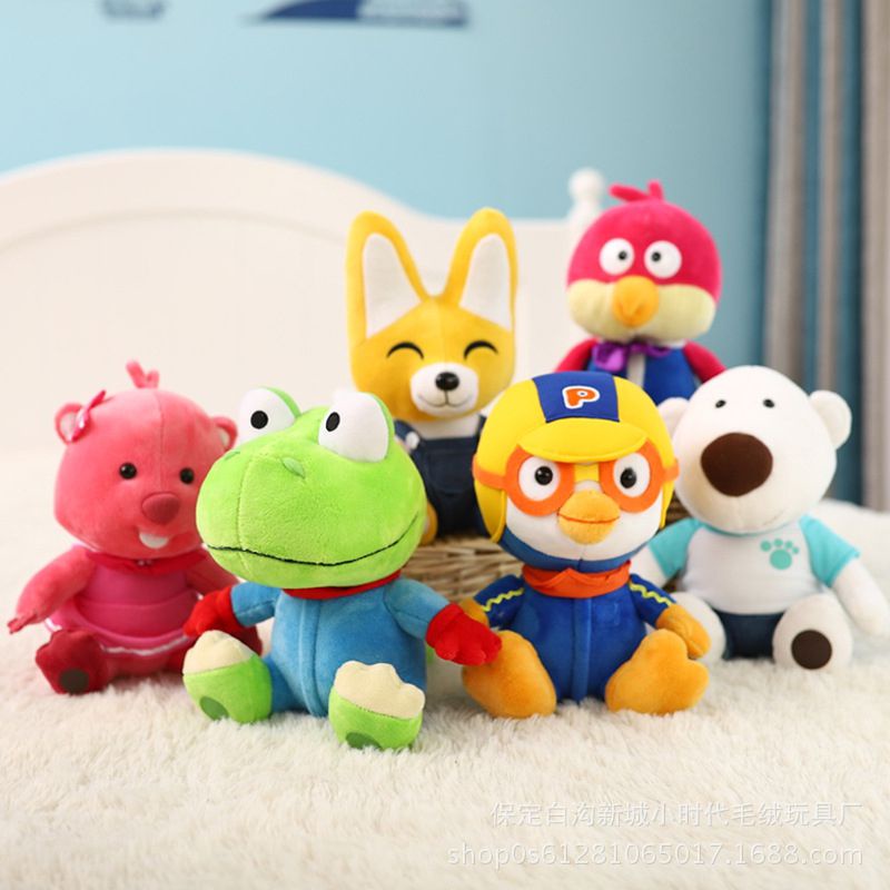 Pororo Little Penguin Plush Toy Doll Soft And Huggable Stuffed Animal ...