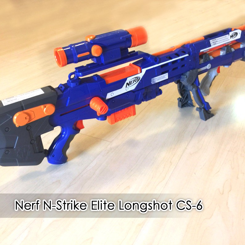 Nerf N-Strike Elite Longshot CS-6 Collection Item (Preloved) | Shopee ...