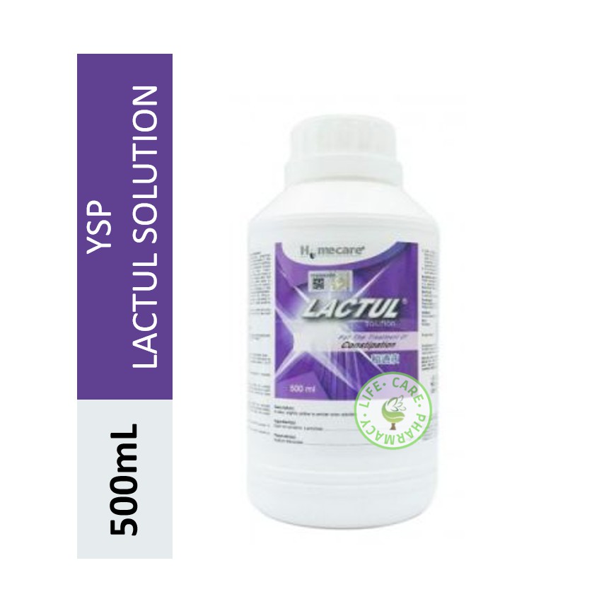 YSP Lactul (Lactulose) Solution 100mL/500mL (Exp: 2027) | Shopee Malaysia