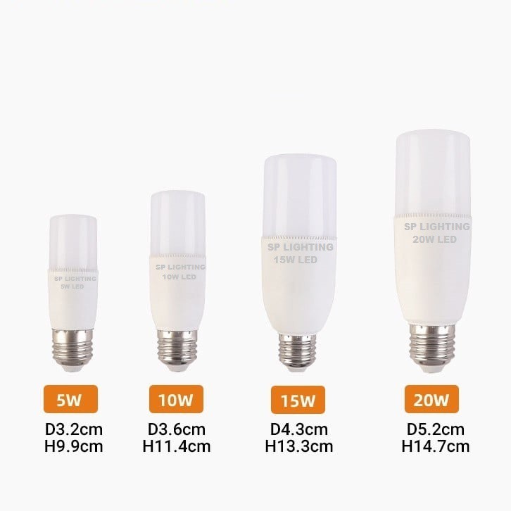 Ready Stock LED Stick Bulb / Energy Saving LED Mentol Lampu Stik / E27 LED Bulb Mentol ledbulb ...