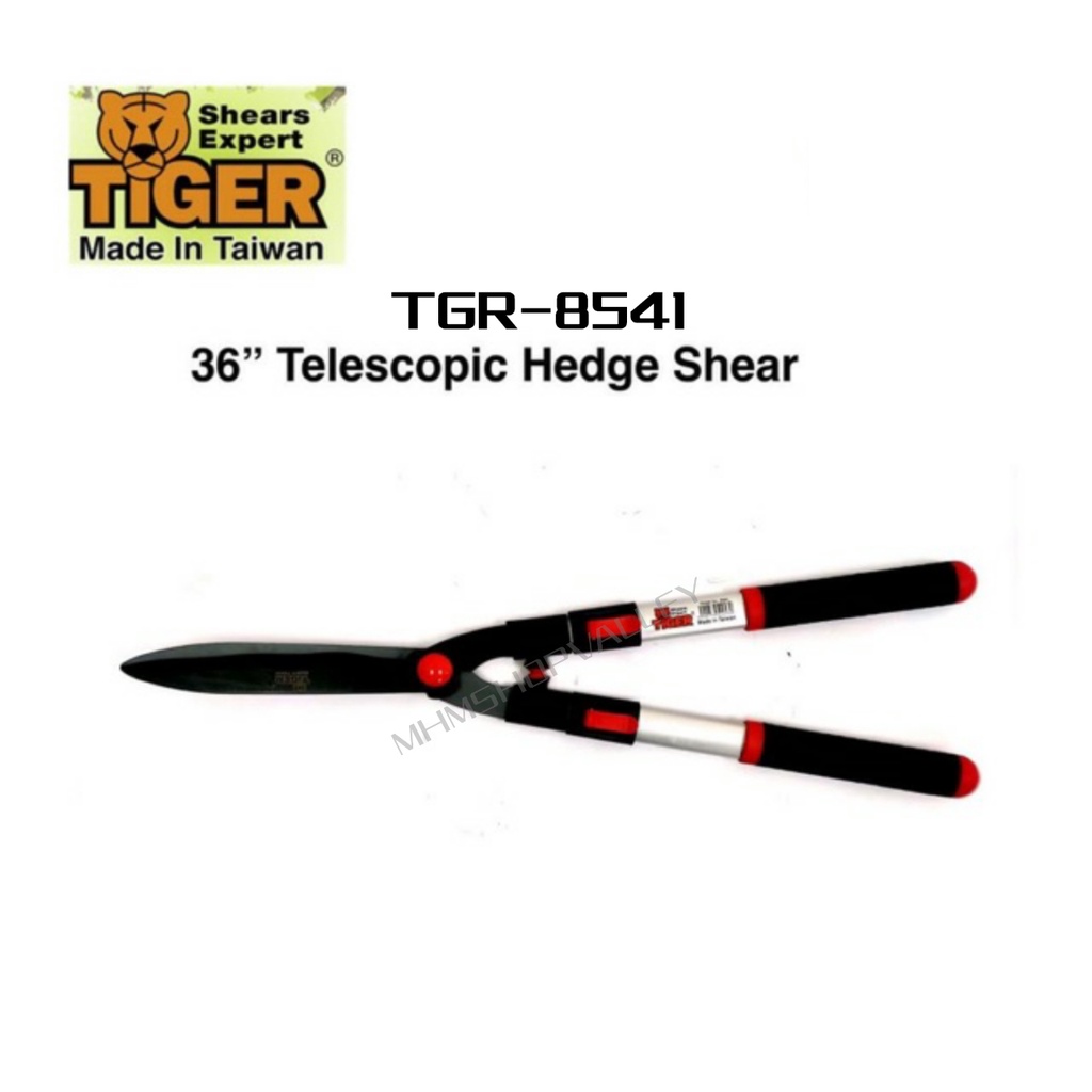 TIGER 8541 26”-34” Tension Adjustable Telescopic Handle Garden Pruning ...