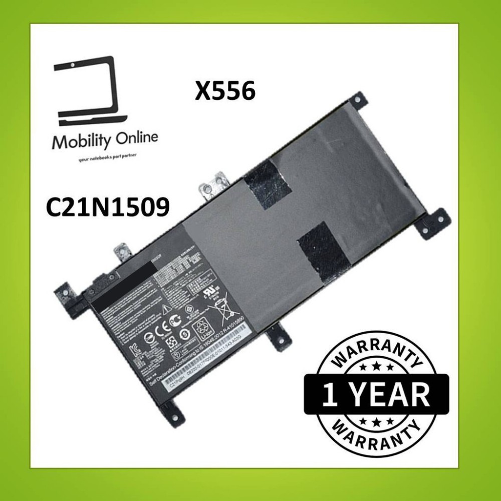 ASUS X556 A556 F556 K556 R558 C21N1509 C21PQ9H 0B200-01750000 F556U Notebook Laptop Battery ...