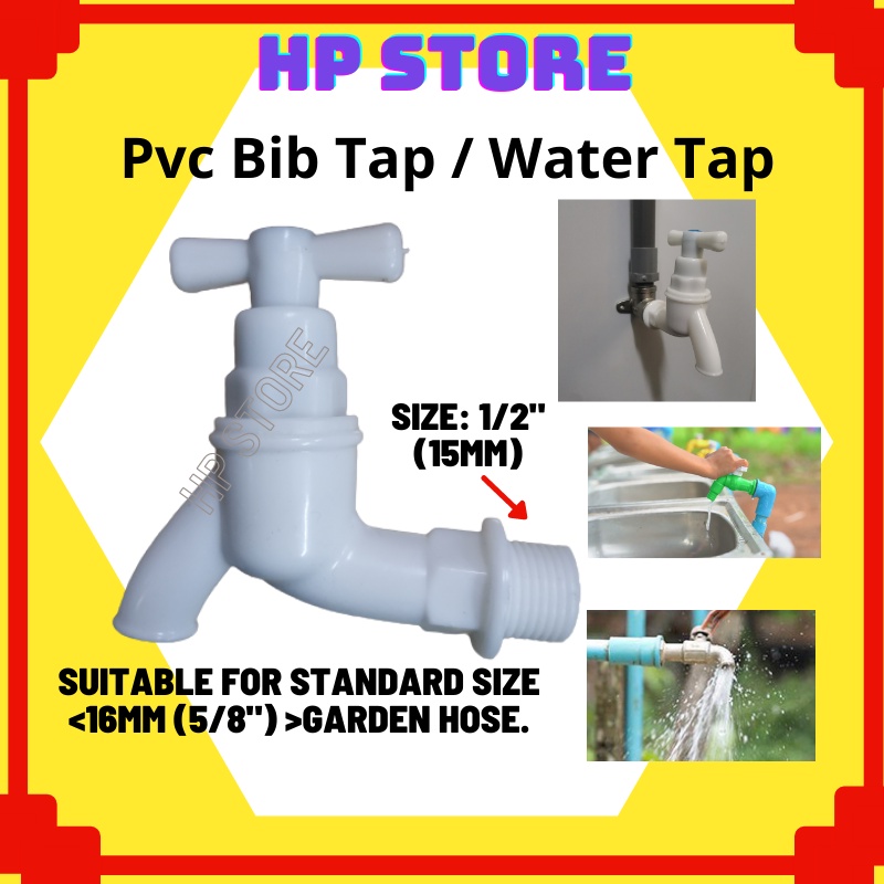 Multipurpose Plastic Water Tap Plastic Bib Tap PVC Water Tap Kepala ...