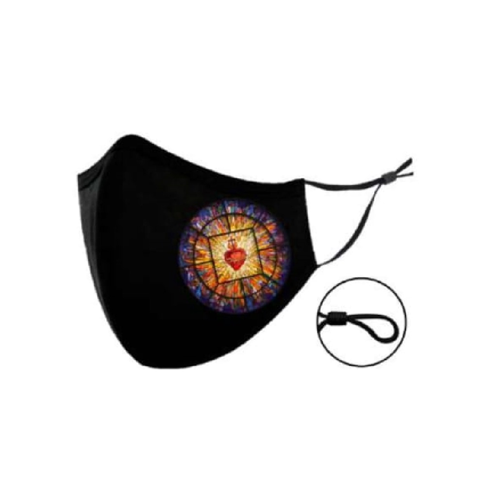 fabric face mask Sacred Heart, Holy Spirit, Monstrance | Shopee Malaysia