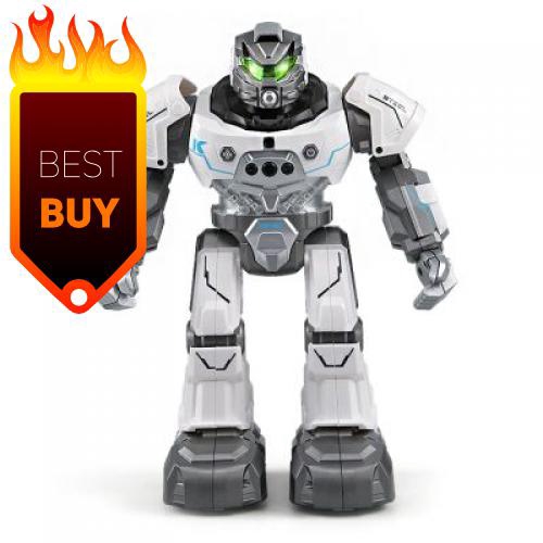 JJRC R5 RC Robot Auto Follow Smartwatch Control Sing Dance (WHITE ...