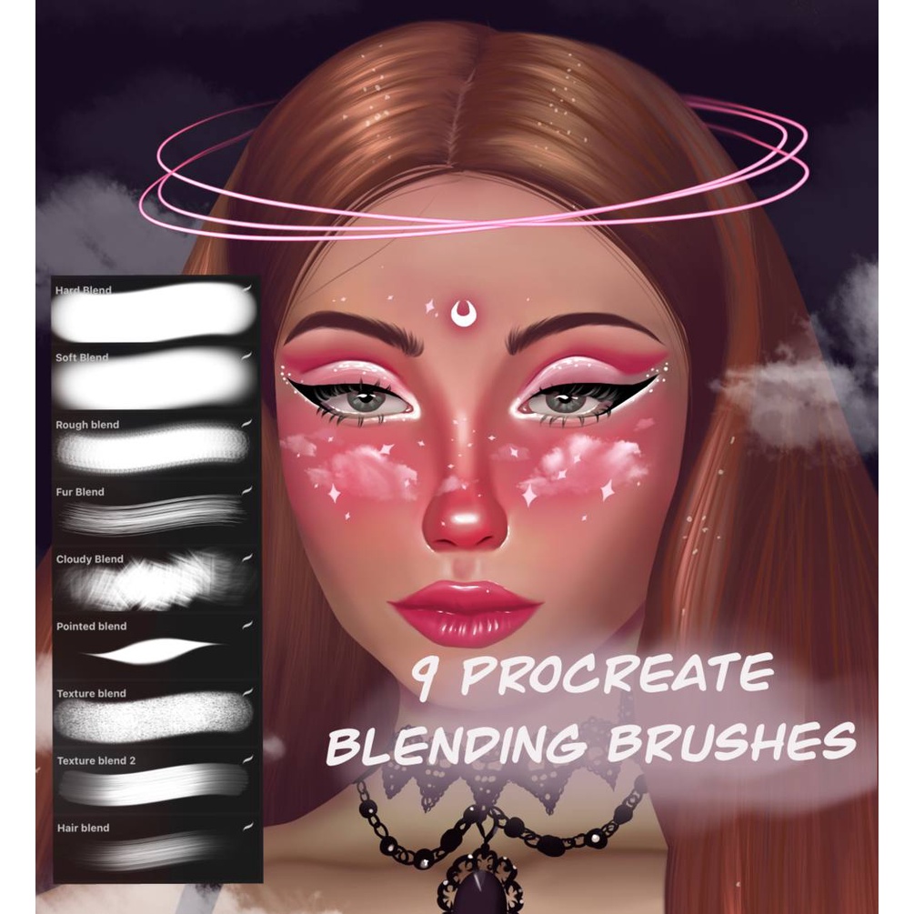 [P125] Procreate Hayley Blending Brushes | Procreate Brushes | Procreate & Procreate Pocket ...