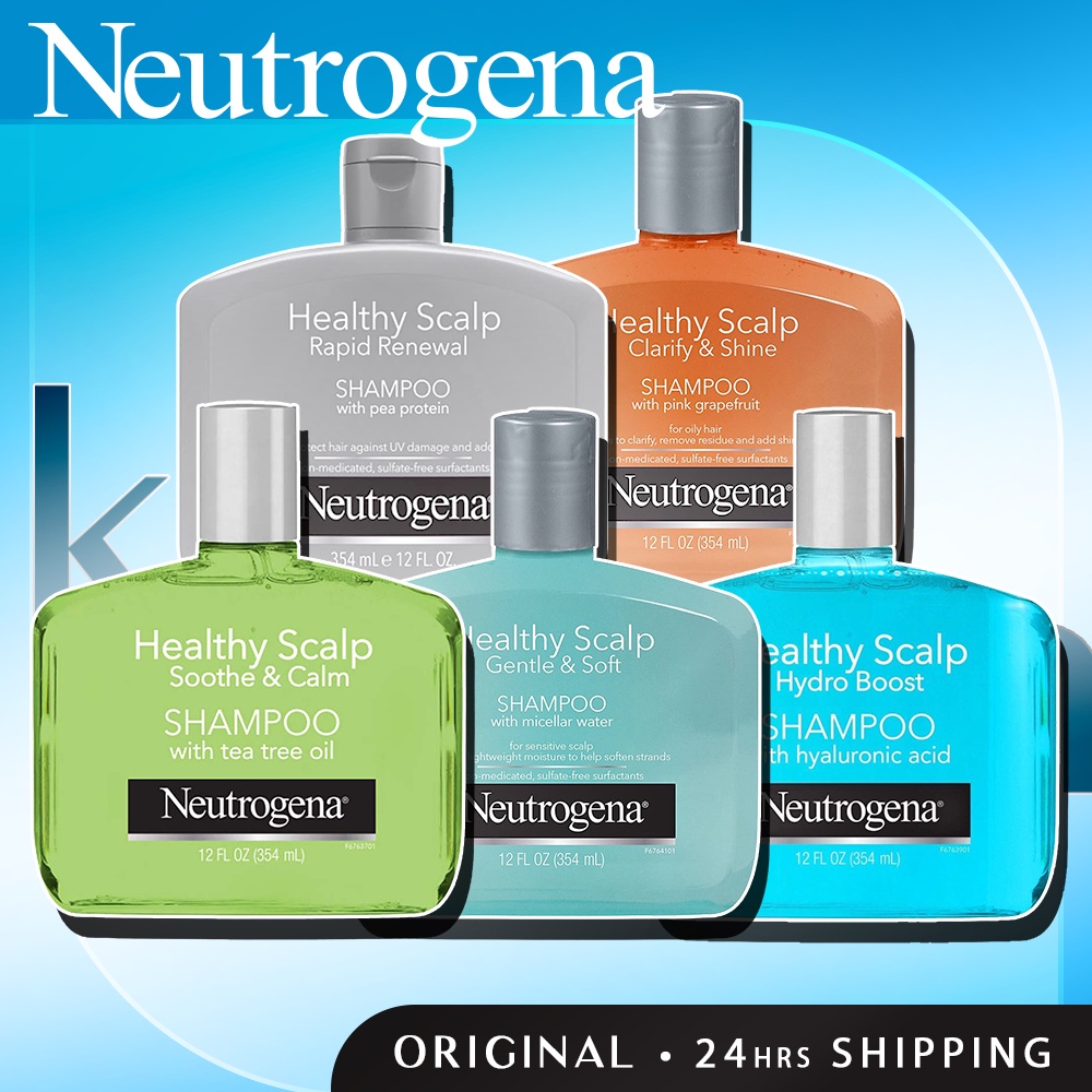 Neutrogena Healthy Scalp Shampoo 354ml Rapid Renewal Soothe And Calm