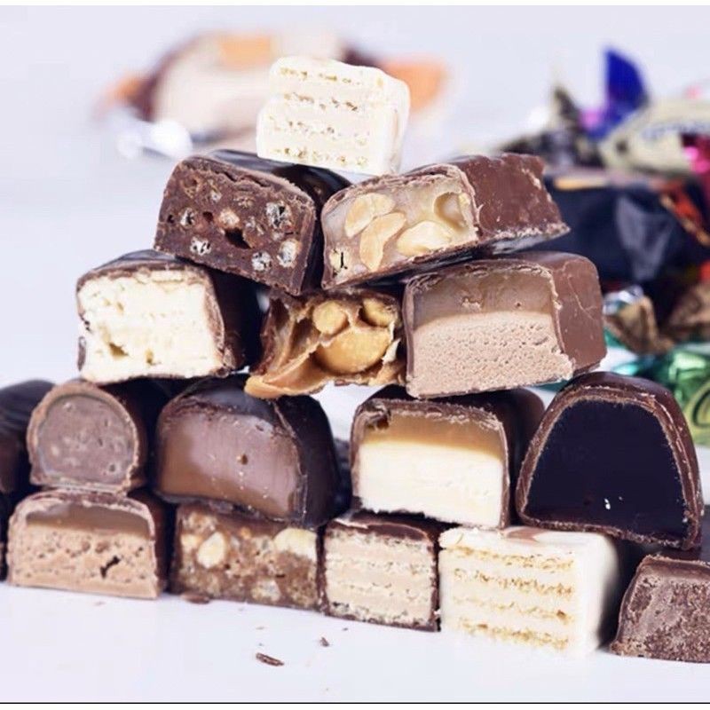 [VERY Delicious] Russian Chocolate Candy konti Yellow Lily" Russian ...