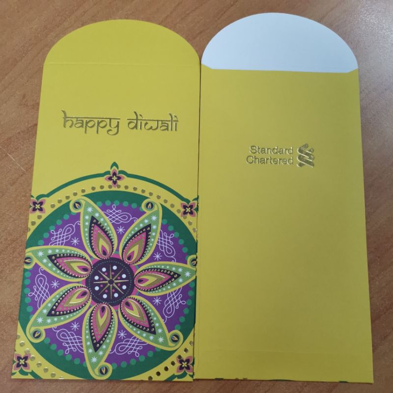 Standard Chartered bank Red/Raya /Deepavali packet Angpow/Angpau 红包封 收集 ...