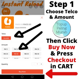 Automatic PREPAID TOPUP FOR UMOBILE CELCOM TUNETALK MAXIS ALTEL HOTLINK XPAX XOX & AUTO RELOAD U ...