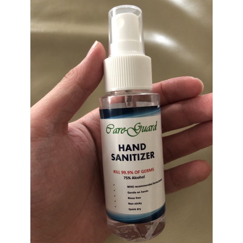 HAND SANITIZER Care Guard 60ML [READY STOCK] | Shopee Malaysia