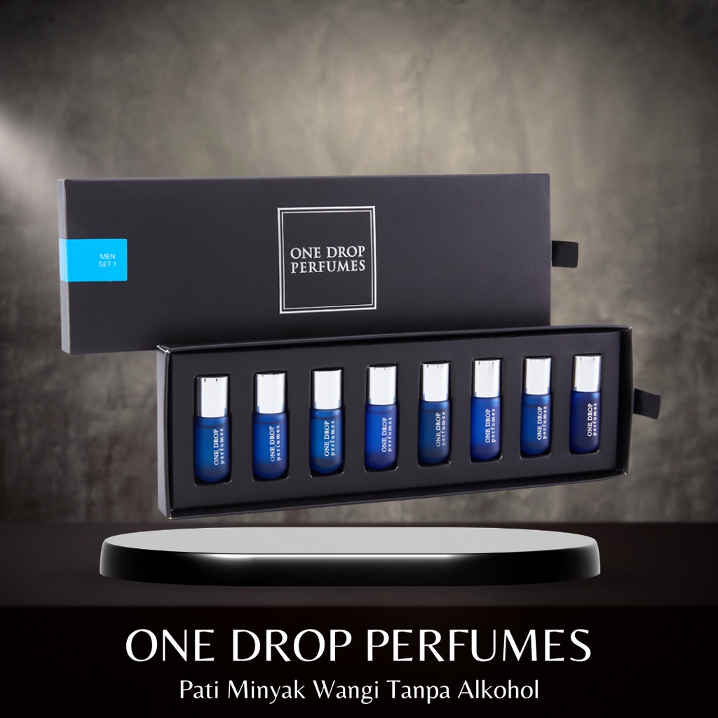 One Drop Perfumes Men Set [8 Wangian Dalam 1 Box] | Shopee Malaysia