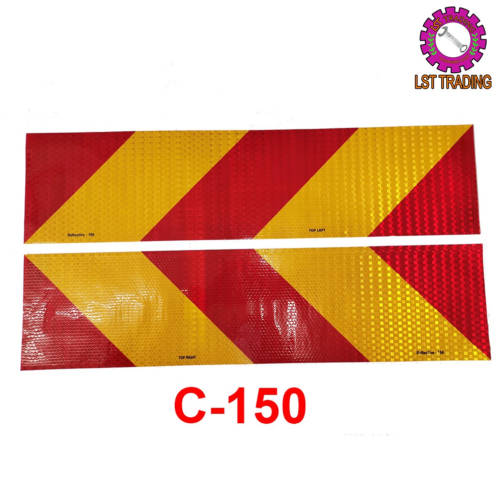 [READY STOCKS] REFLECTIVE STICKER DIAMOND GRADE C120 & C150 ...