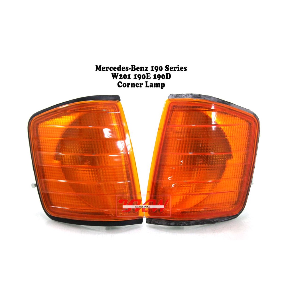 Mercedes-Benz W201 190E 190D 190 Series 1982-1993 Signal Corner Light ...