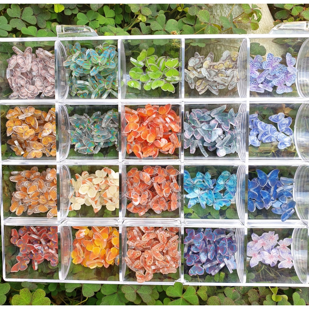 Crystal Butterfly Attached Pieceg Code D04 | Shopee Malaysia