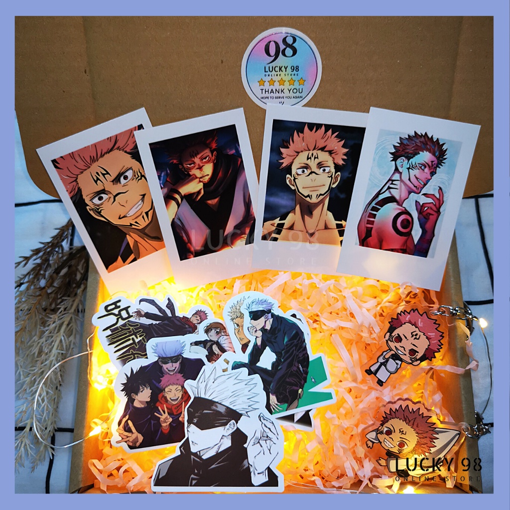 Jujutsu Kaisen Luxe Box Character Fankit Polaroid Gift Set Box Gojo ...