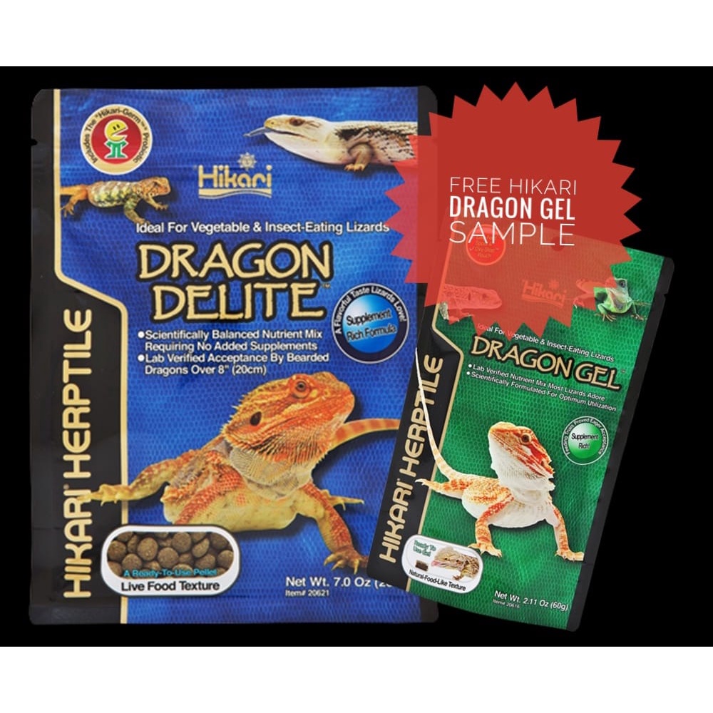 Hikari Dragon Delite 200g *** FREE HIKARI DRAGON GEL SAMPLE ...